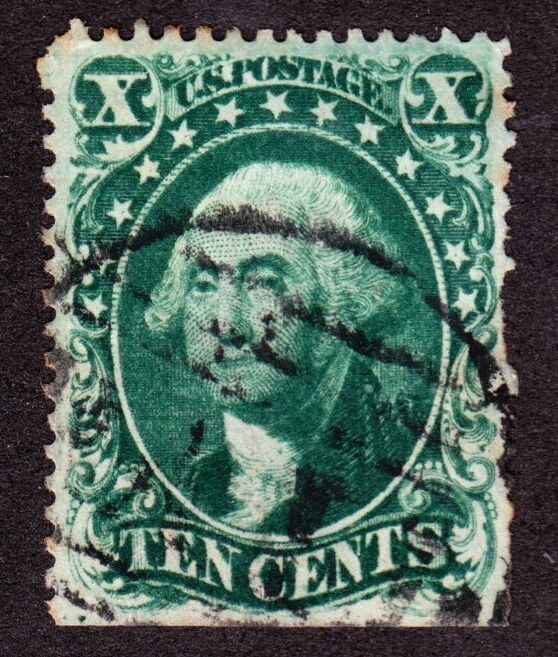 US 31 10c Washington Used VF Perf Faults SCV $1300 | United States ...