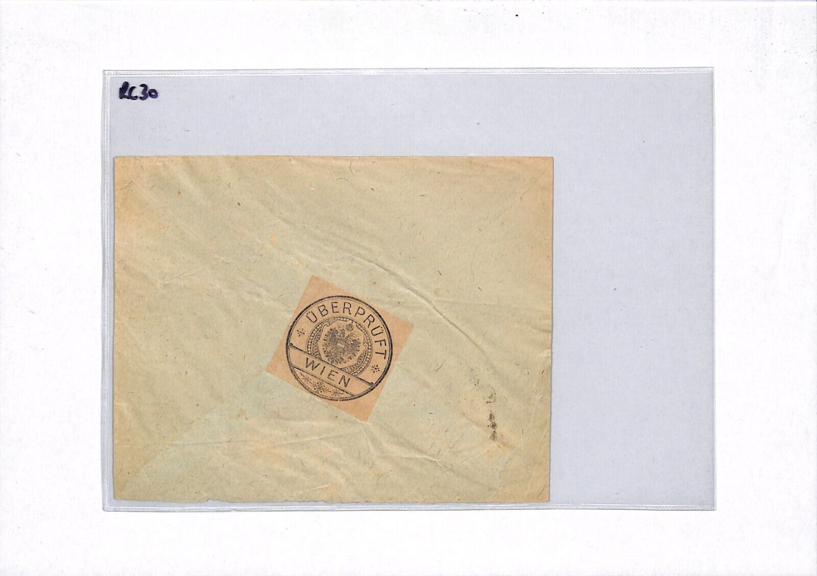 AUSTRIA WW1 POW Cover *UBERPRUFT/WIEN* LABEL Censor RED CROSS 1916 ...