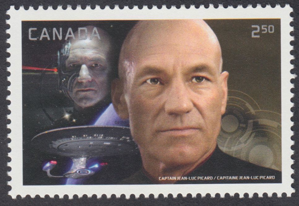 Canada - #2983e Star Trek - Captain Picard - MNH | Canada, General ...