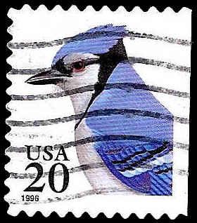 # 3048 Used Blue JAY | United States, General Issue Stamp / HipStamp