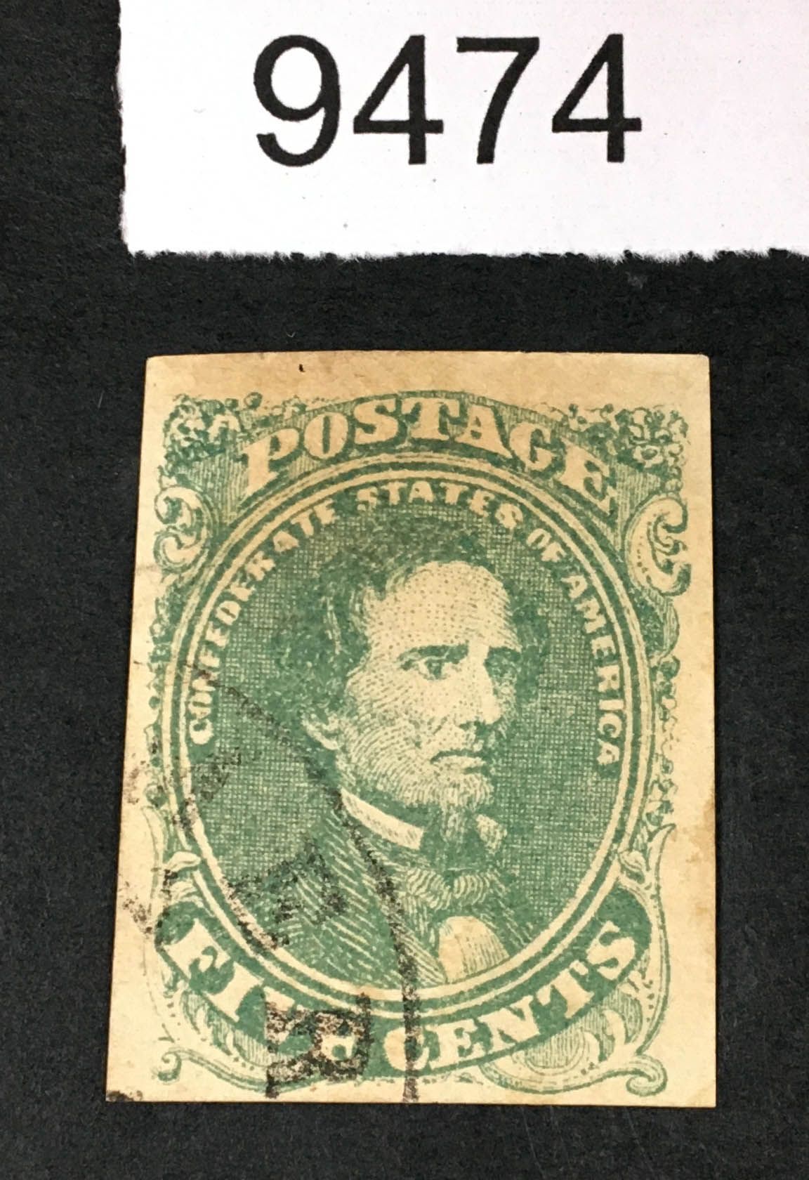 US Stamps CSA # 1 Used LOT #9474 | United States, General Issue Stamp ...