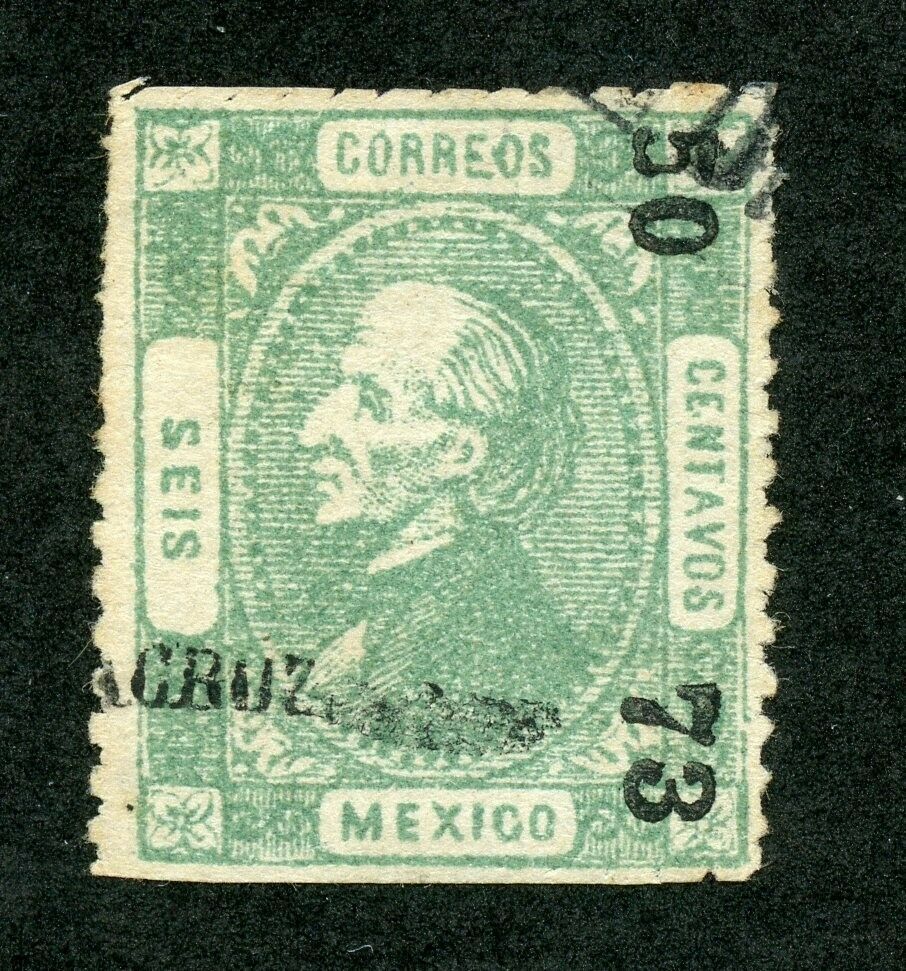MEXICO SCOTT #99 FOLLANSBEE #92 50 73 VERACRUZ USED AS SHOWN / HipStamp