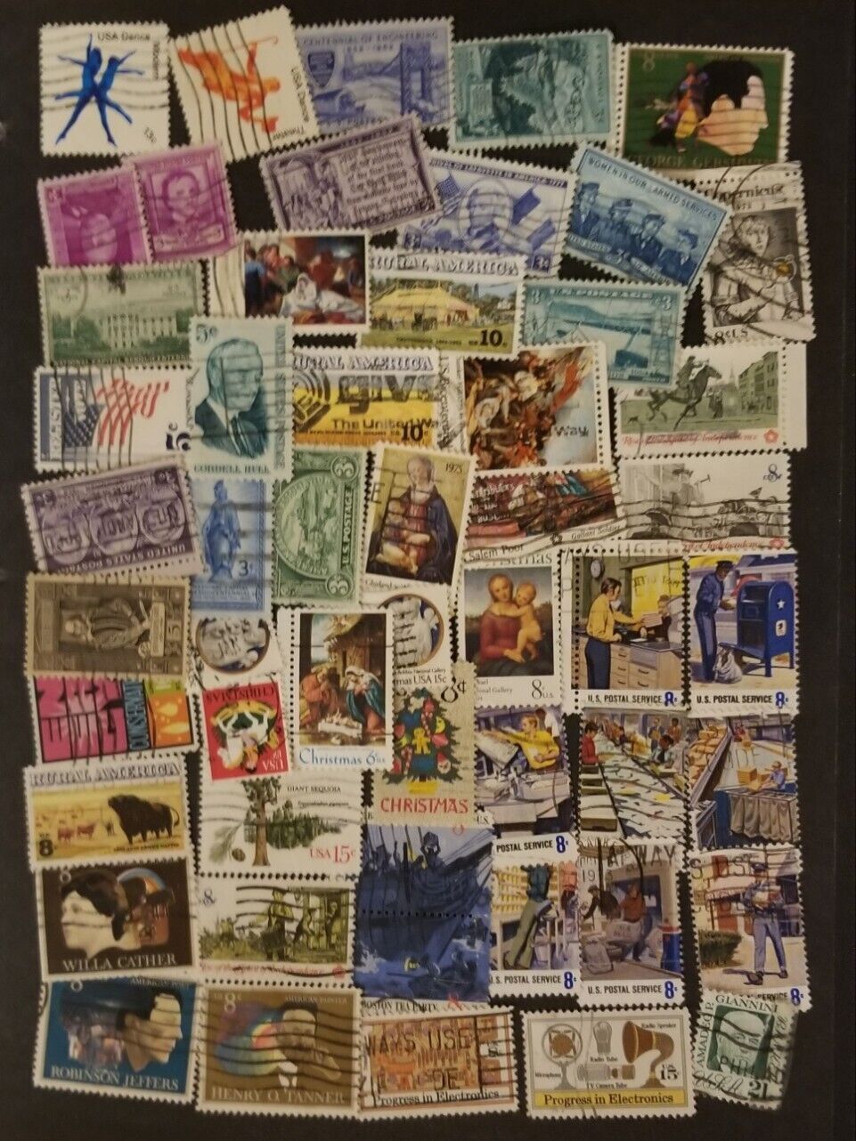 US All Different Postage Stamp Lot Collection Used T11254 | United ...