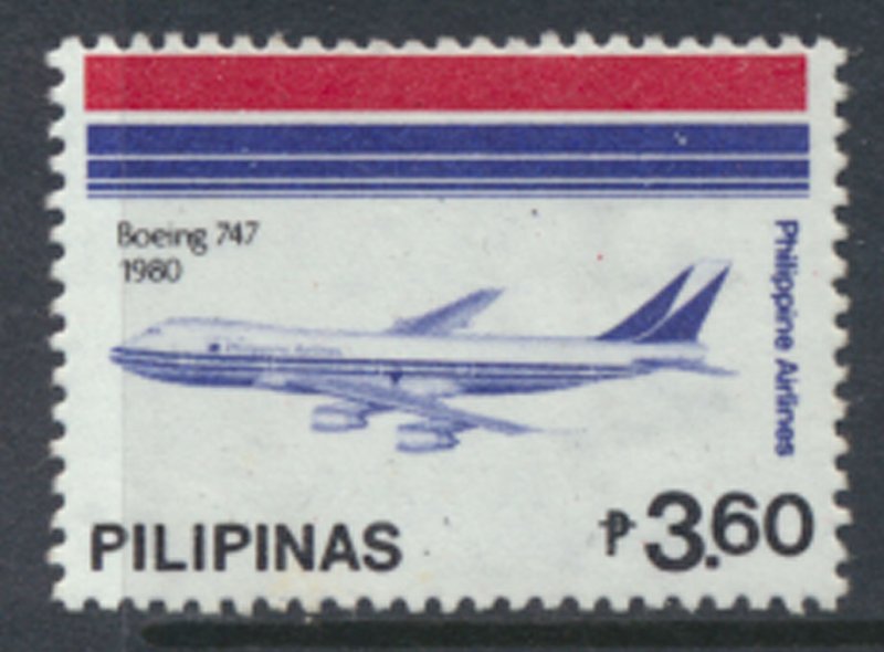 Philippines Sc# 1785b no cancel no gum? Aircraft 747 see details & scan ...