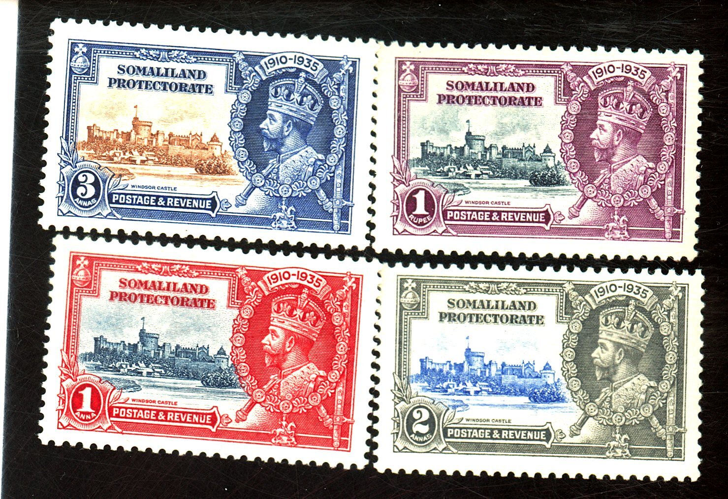 Somaliland Protectorate #77-80 Mint VF OG LH Cat $17 | Africa - Somalia ...