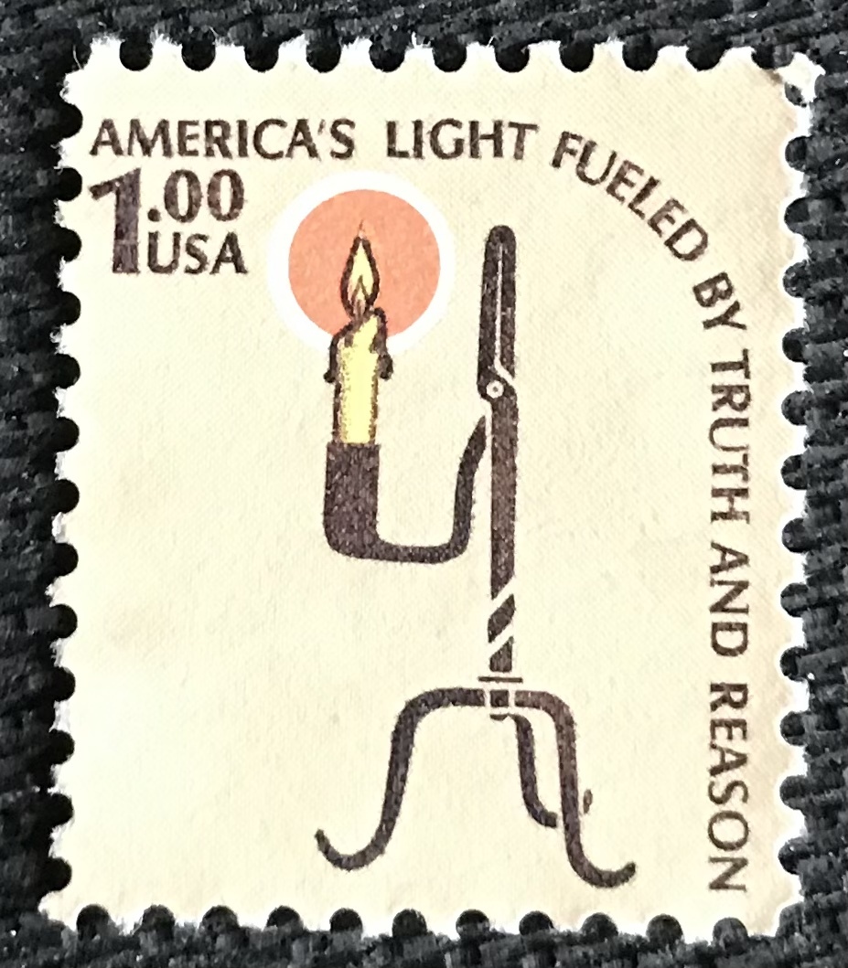 US #1610 Used Single Rush Lamp & Candle Holder SCV $.25 L12 | United ...