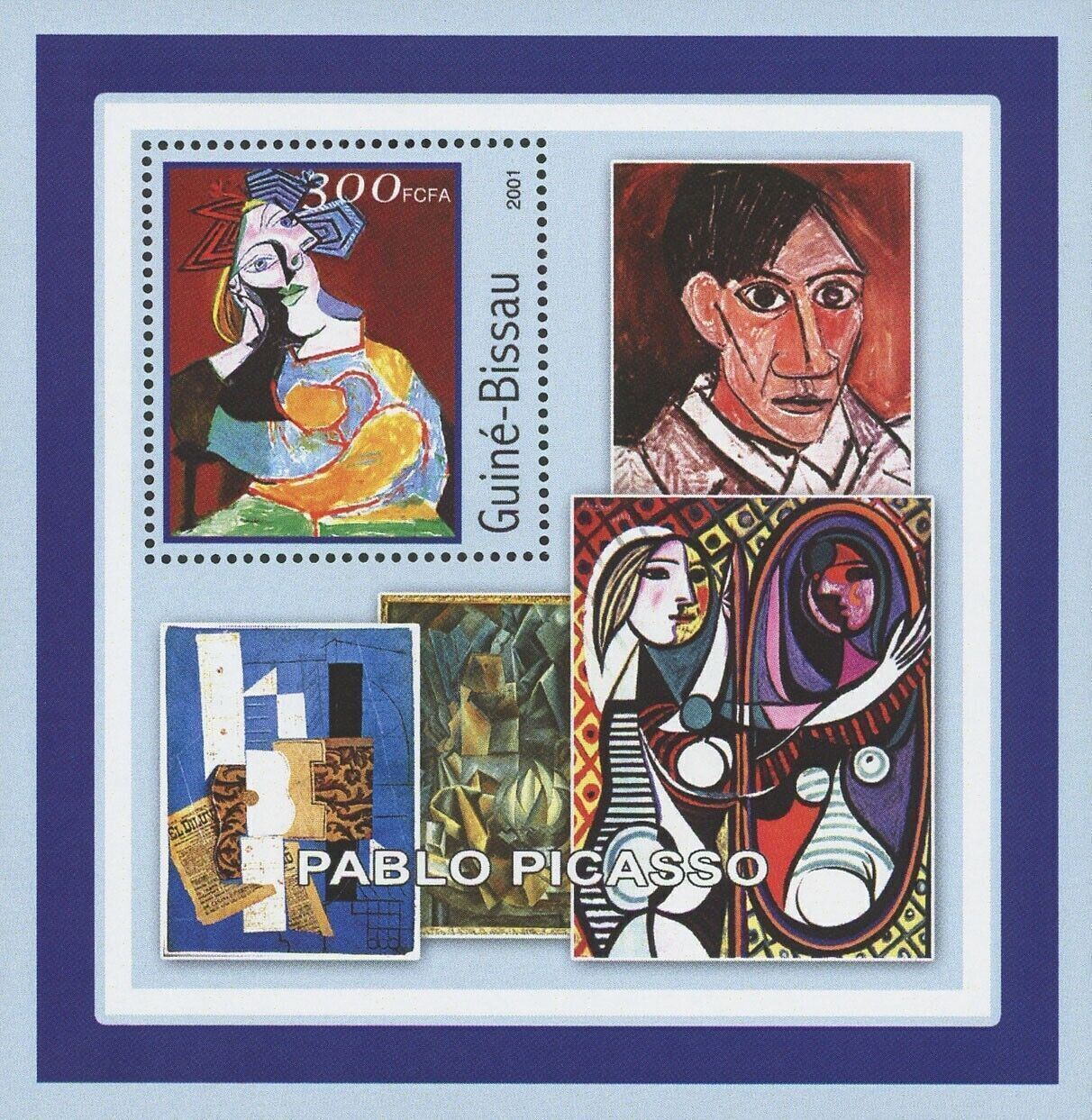 Pablo Picasso Stamp Famous Art Painter Souvenir Sheet Mint NH ...