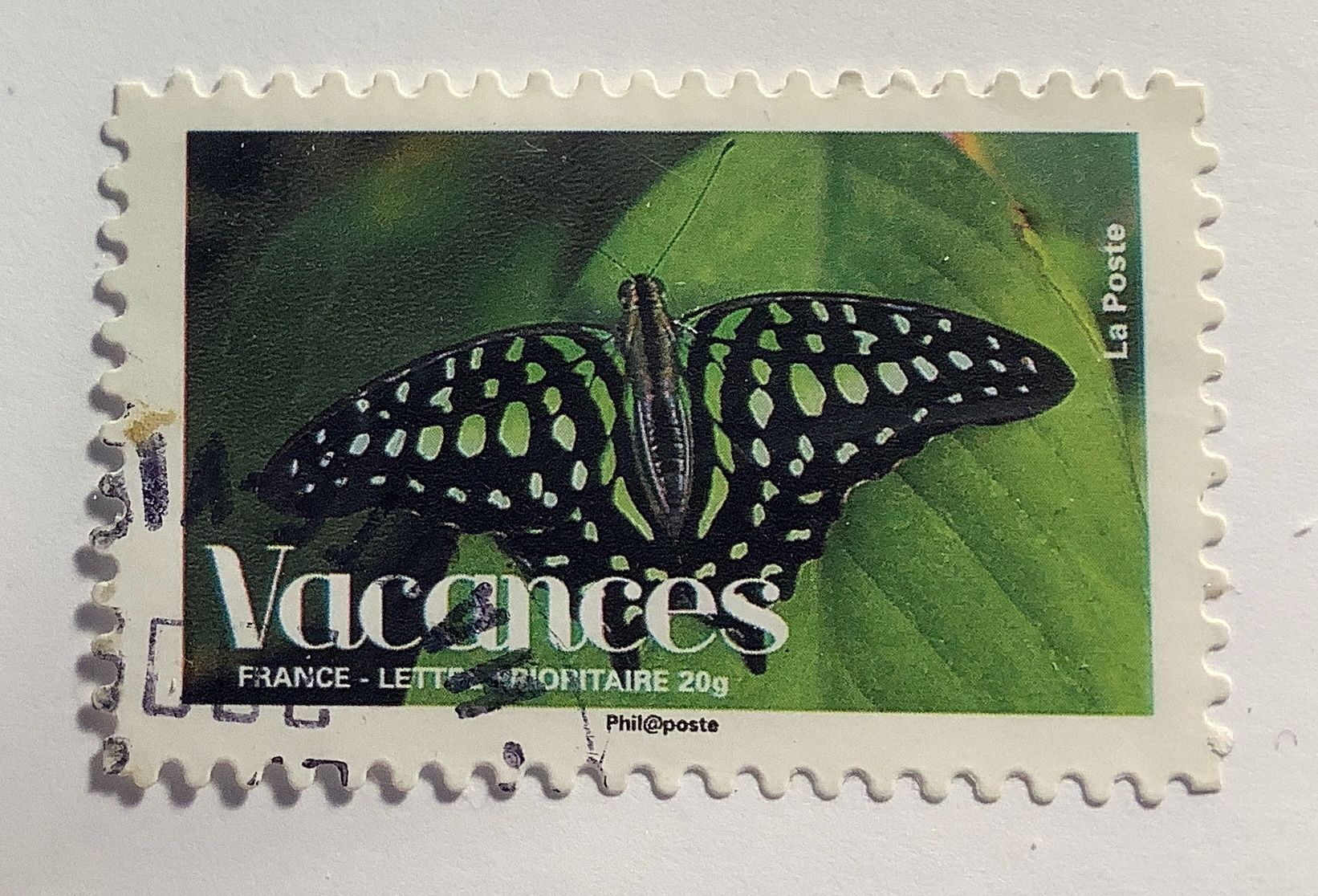 France 2008 Scott 3442 used - Vacances, Vacations, Butterfly | Europe ...