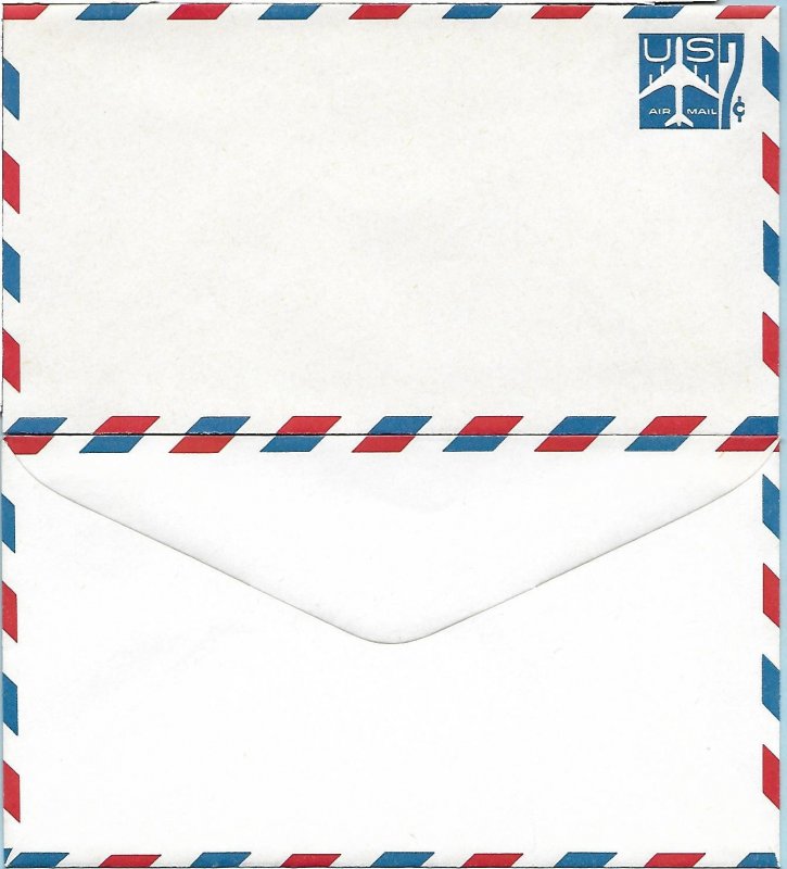 Scott# UC33 UPSS#AM 89 Watermark 46 US air mail envelope. | United ...