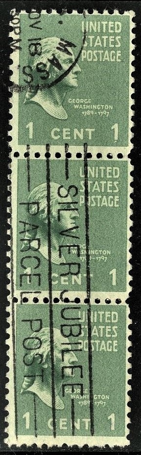 United States - SC #804 - USED STRIP OF 3 - 1938 - US485 | United ...