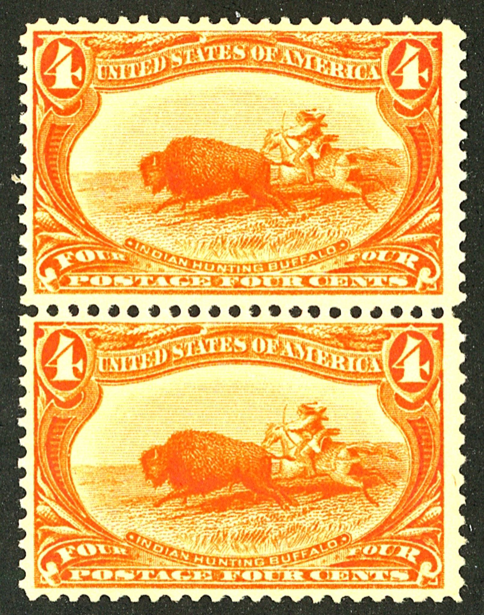 U.S. #287 Mint Pair OG NH | United States, General Issue Stamp / HipStamp