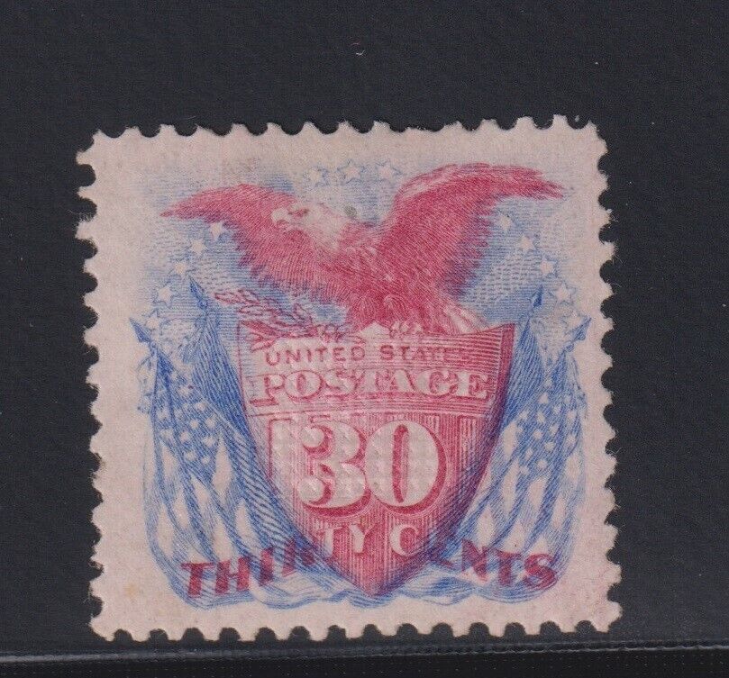 121 VF-XF OG lightly hinged PSE cert with rich color ! see pic ...
