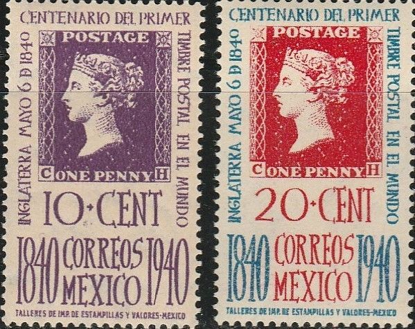Mexico, #755-756 Mint Hinged From 1940 | Central & South America ...