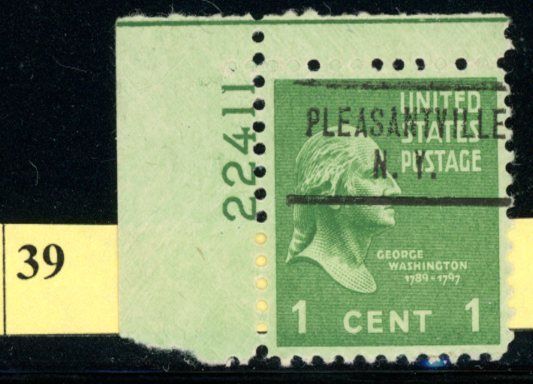 PKStamps - USA - 804 - Used - Precancel - Plate Number Single (#2-039 ...