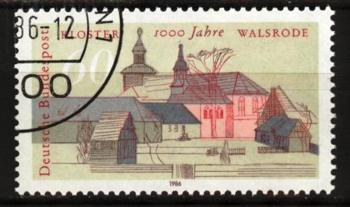 Germany 1986 Architecture 1000 Years of Walsrode and Walsrode Monastery ...