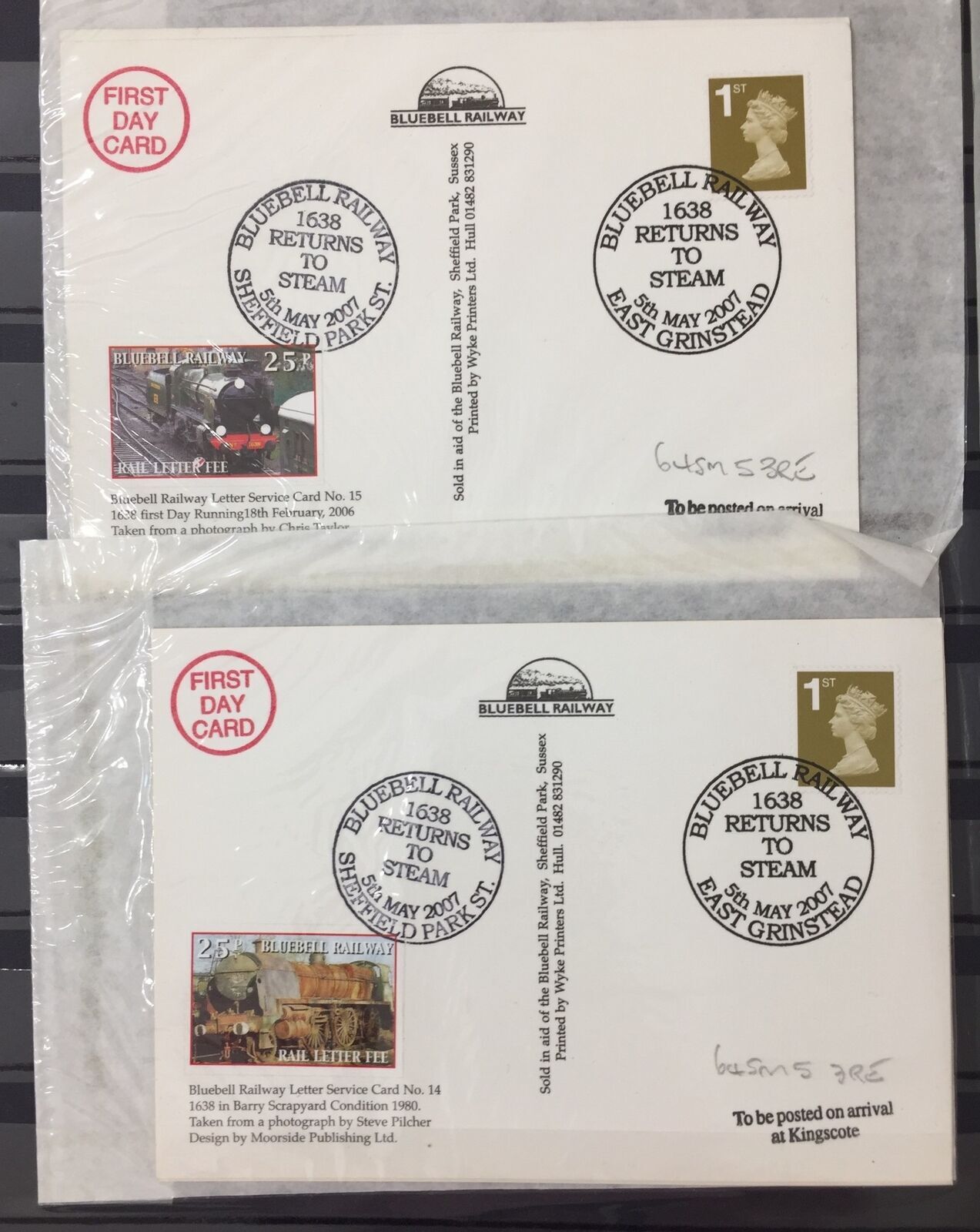 GB Trains Railways Stamps Booklets Cards Covers Packs Mixture (Apx 50 ...