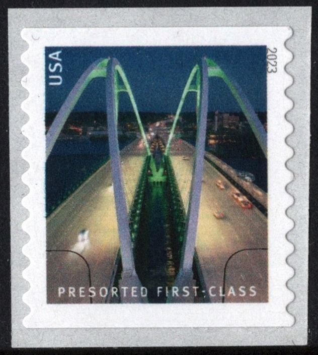 SC#5810 (Presorted First Class) Bridges: Iowa-Illinois Memorial Bridge ...