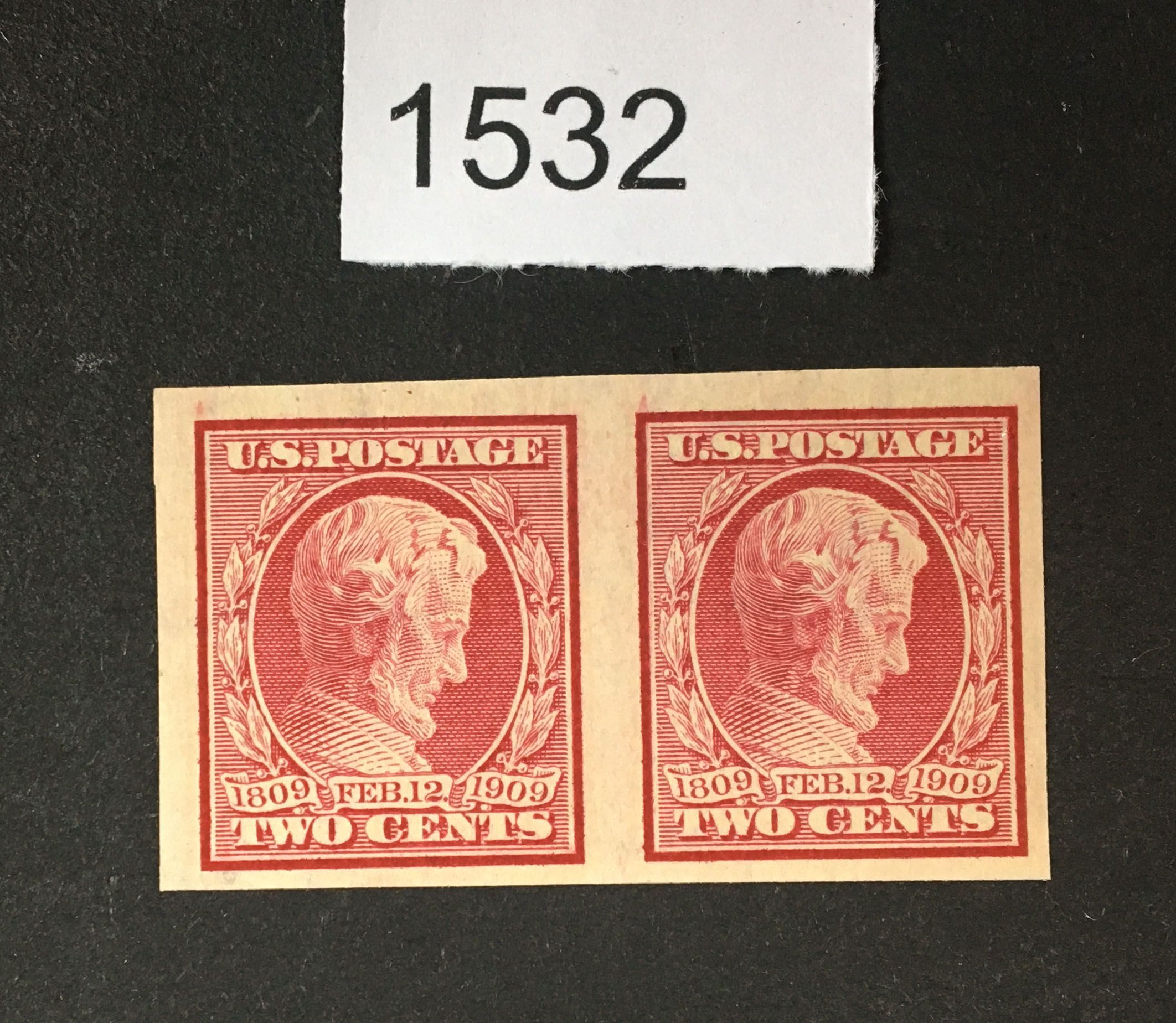 US Stamps # 368 Mint OG LH Pair LOT #F 1532 | United States, General ...