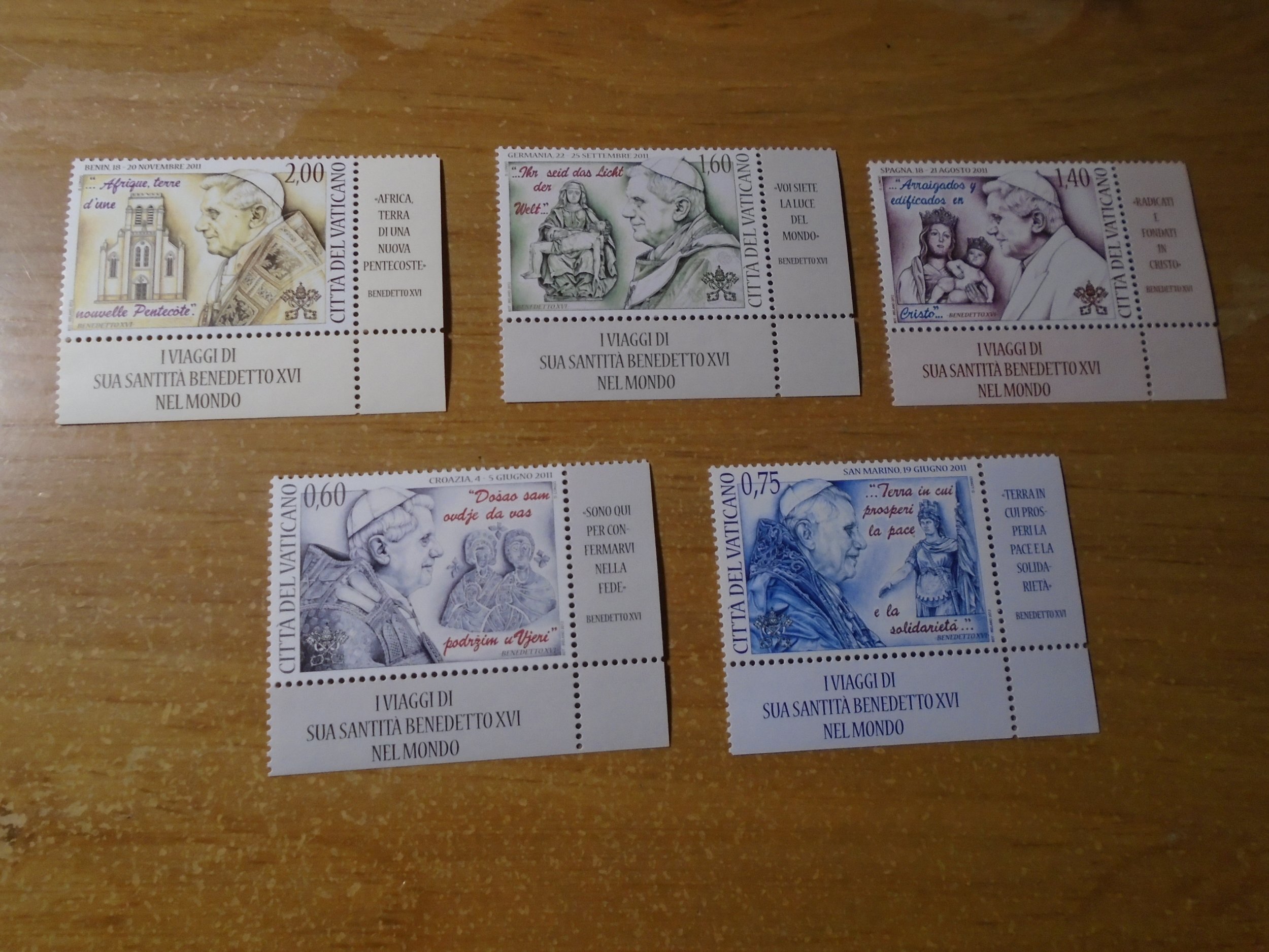 Vatican City # 1508-12 MNH | Europe - Vatican City, General Issue Stamp ...