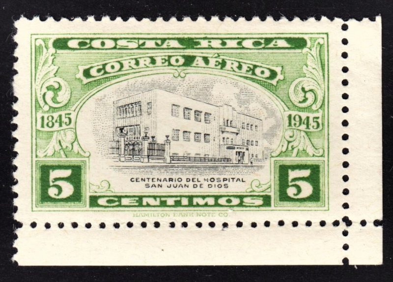 Costa Rica Scott C128 VF mint OG NH. FREE... | Central & South America ...