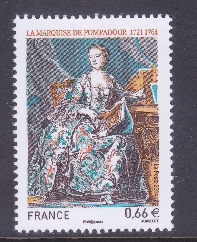 France 4653 Yt 4887 MNH 2014 Jeanne Antoine Poisson - Marquise de ...