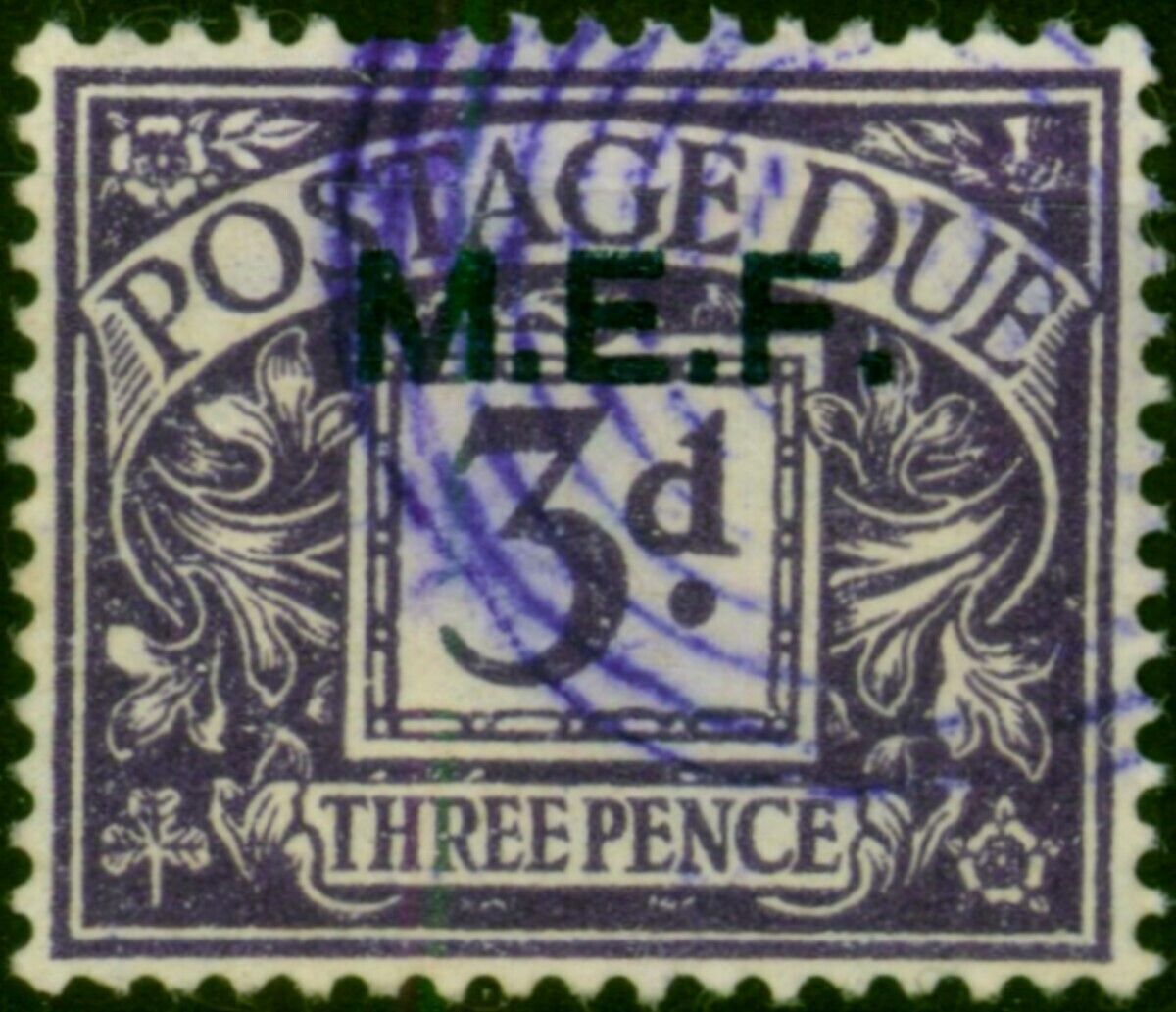Middle East Forces 1942 3d Violet SGMD4 Fine Used | Great Britain ...