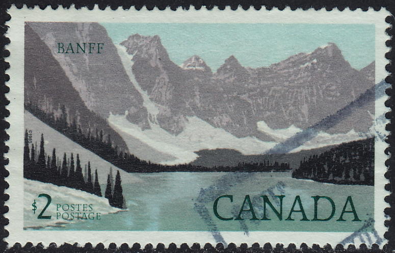Canada - 1985 - Scott #936 - used - Banff National Park | Canada ...