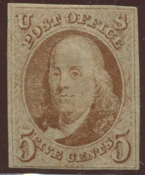 1b Franklin Orange Brown Mint Stamp with PF Cert BZ1531 | United States ...