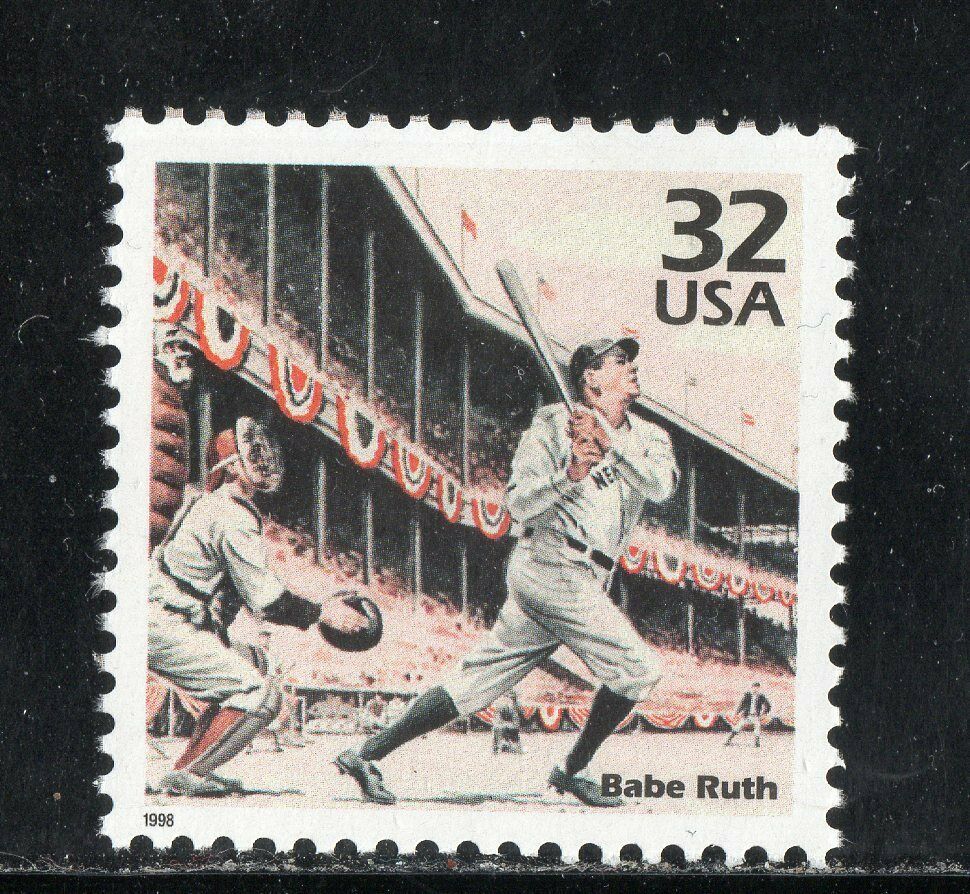 3184a ** BABE RUTH ** U.S. Postage Stamp MNH | United States, General ...