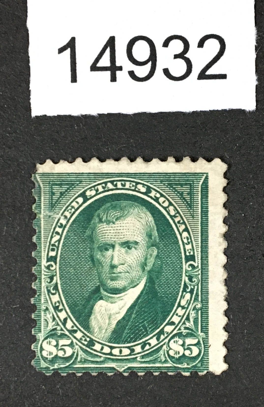 US Stamps # 263 Mint OG H NO Water Mark $4,000 LOT #14932 | United ...