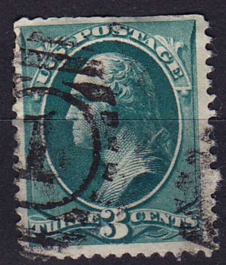 USA 1873 #158 used Green 3 Cents Washington | United States, General ...