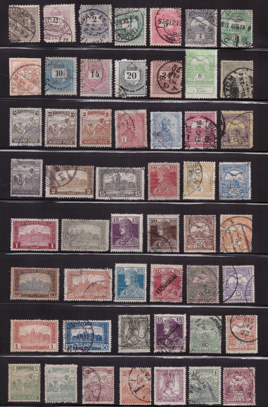 A3546 HUNGARY Collection Two Pages Mint/Used | Europe - Hungary ...