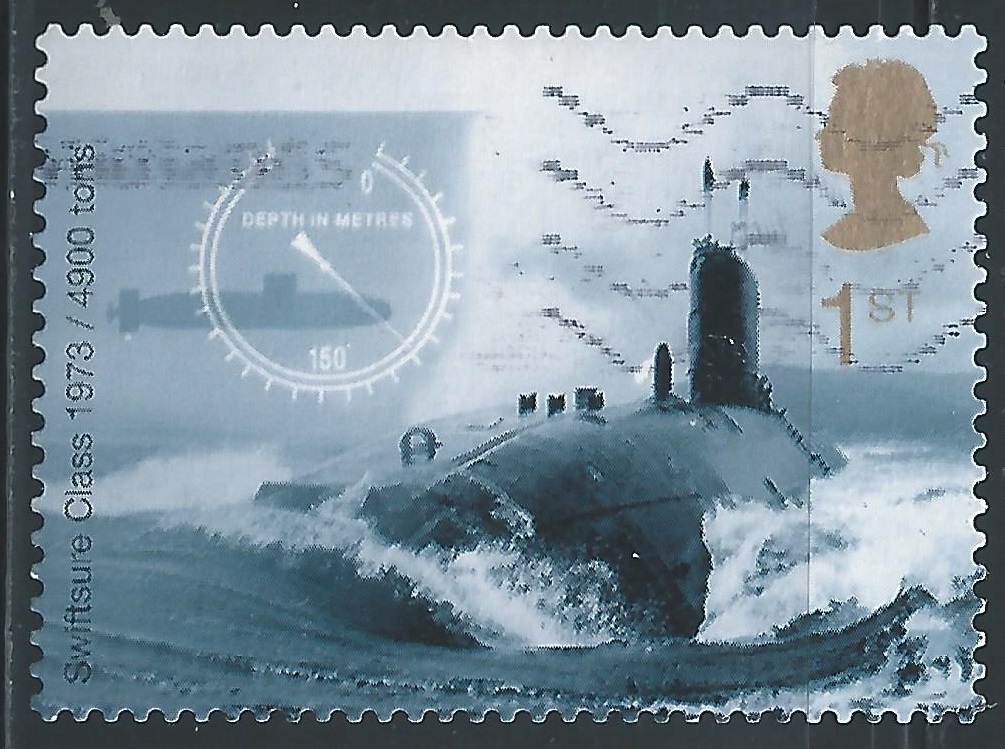 Great Britain #1968a 1st Submarines - Swiftsure Class, 1973 / HipStamp