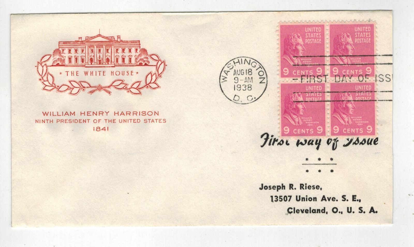 1938 Presidential Series Farnam 814 KOTAB VARIETY William Henry ...