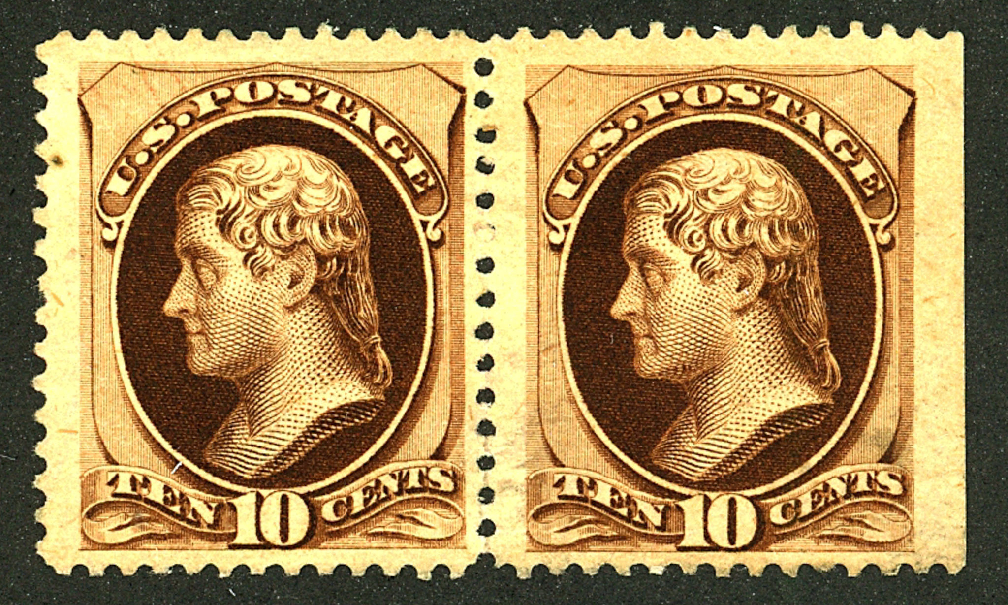 U.S. #187 Mint Pair NG | United States, General Issue Stamp / HipStamp