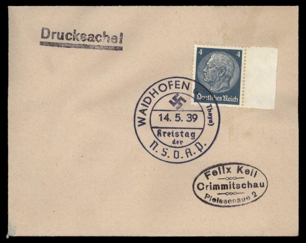 3rd Reich Germany Austria 1939 WAIDHOFEN Kriestag NSDAP Regional Party ...