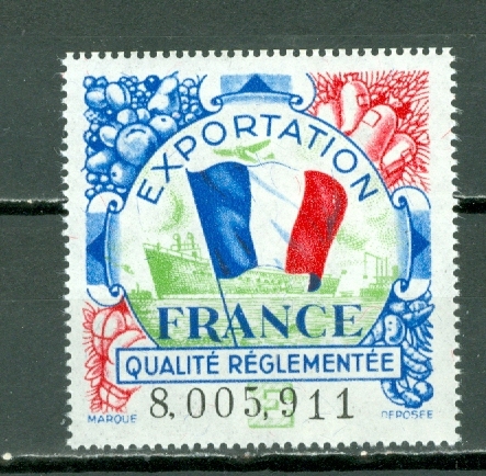 France "Exportation" Quality Control Label...MNH | Europe - France ...