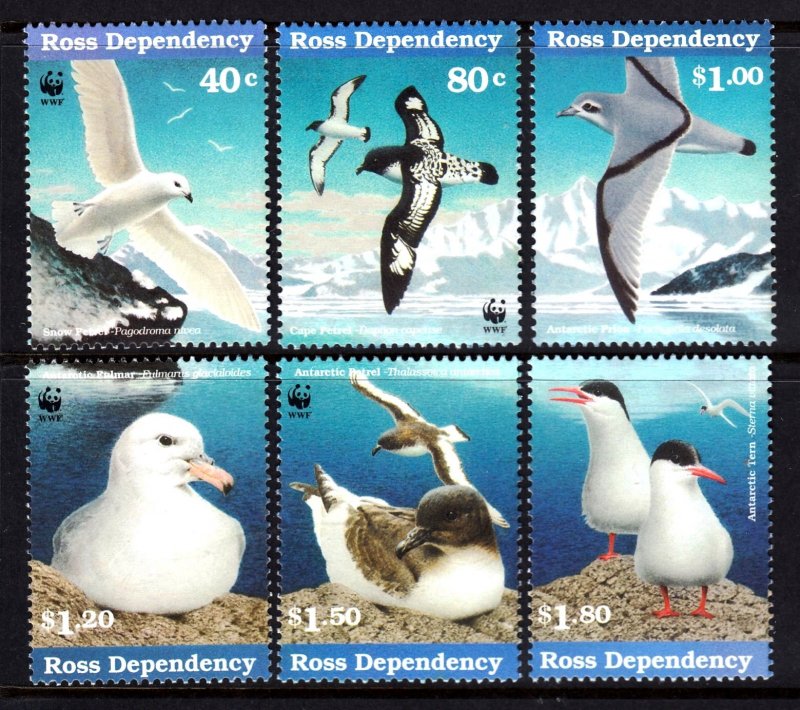 Ross Dependency 1997 Antarctic Sea Birds Complete Mint MNH Set SC L43 ...
