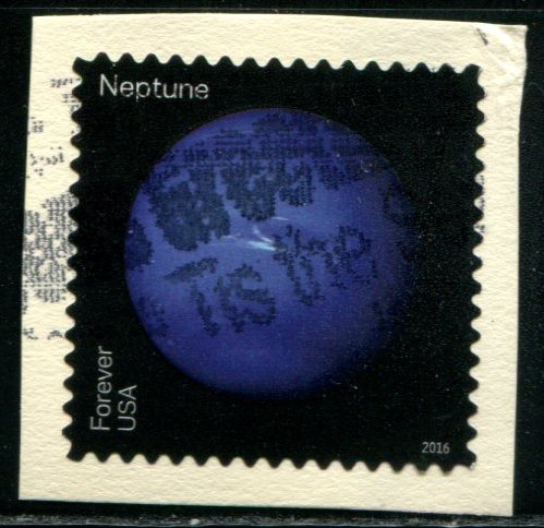 5076 US (47c) Neptune SA, used on paper | United States, General Issue ...