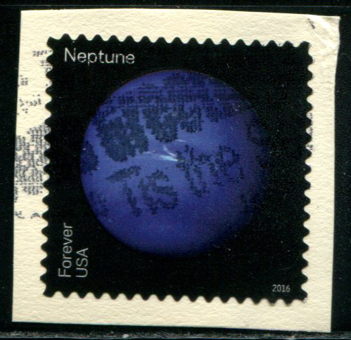 5076 US (47c) Neptune SA, used on paper | United States, General Issue ...