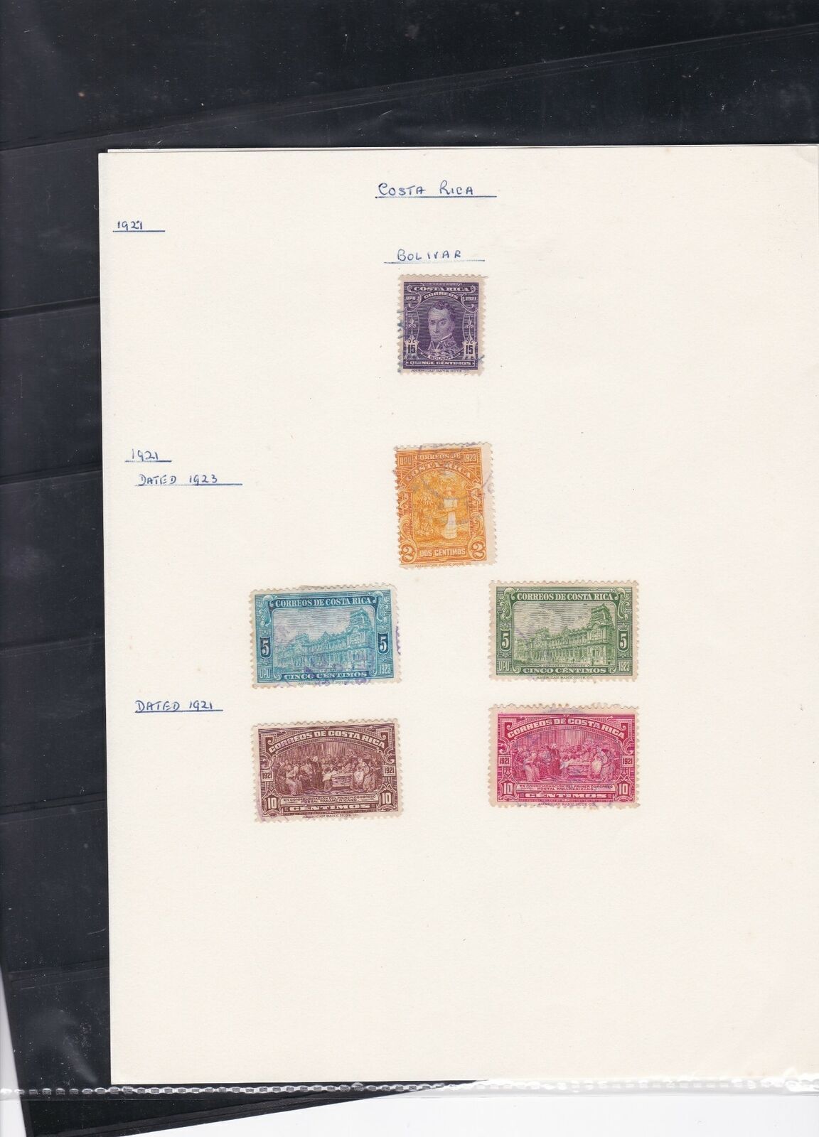 costa rica stamps page ref 18021 | Central & South America - Costa Rica ...