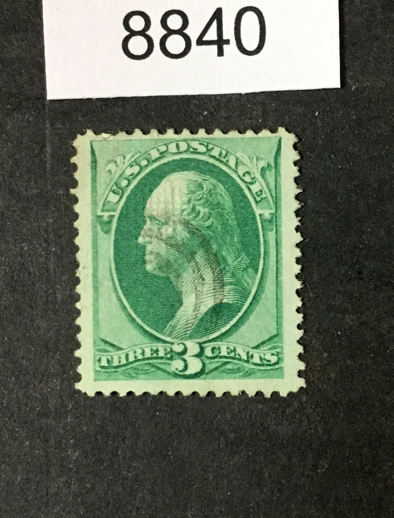 US Stamps #136 Grilled LOT #8840 | United States, General Issue Stamp ...