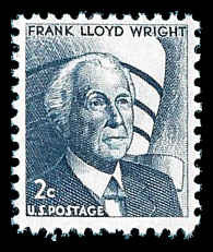 PCBstamps US #1280 2c Frank Lloyd Wright, MNH, (62) | United States ...