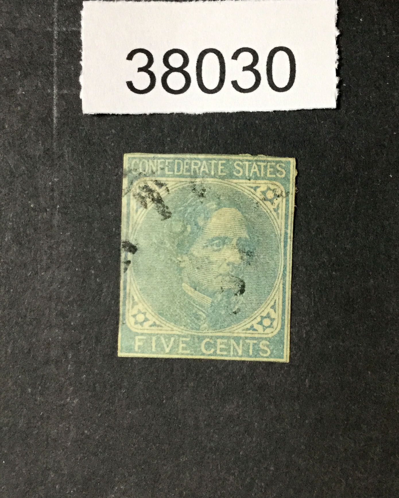 US Stamps CSA #7 Used LOT #38030 | United States, General Issue Stamp ...