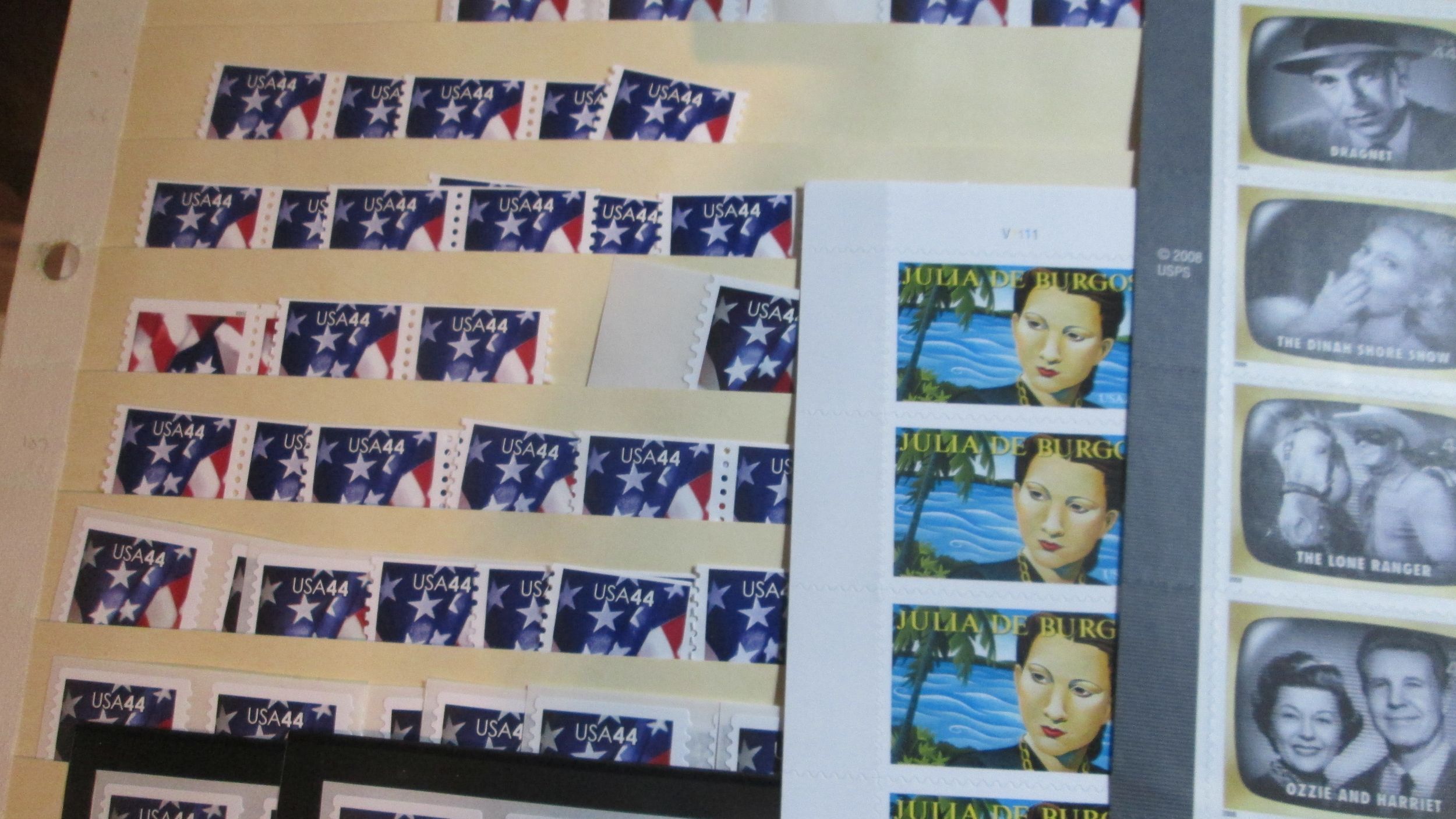 Discount Postage 192x 44c US Postage Stamps Face $84.28 MNH | United ...