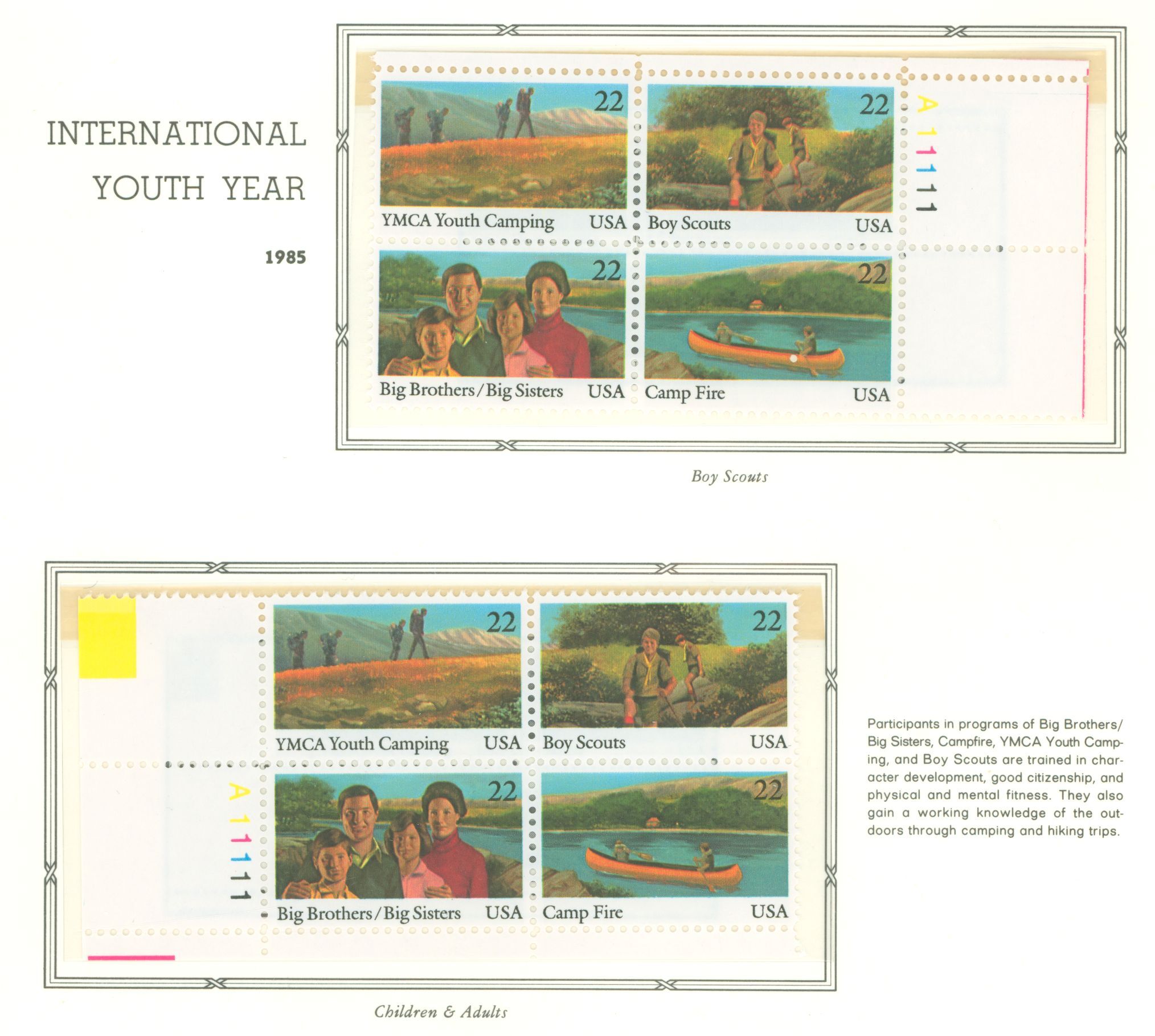 United States #2160-2163 Plate Block | United States, General Issue ...