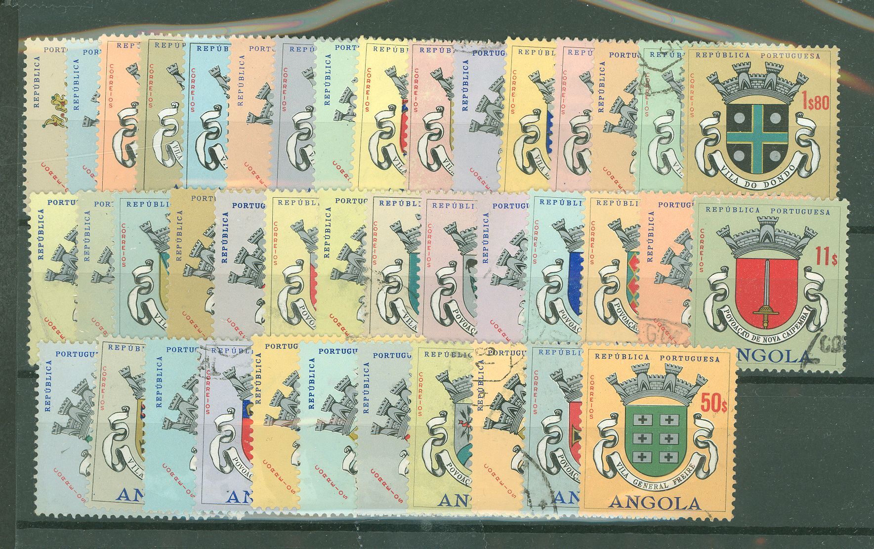 Angola #448-88 Used Single (Complete Set) | Africa - Angola, Stamp ...