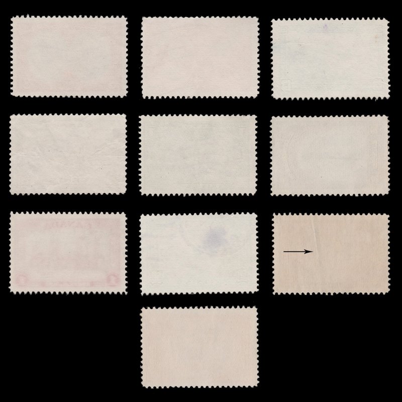 Canada Stamp Year SET 1937 - 39. Scott # 231 - 248. Used. # 1 | Canada ...