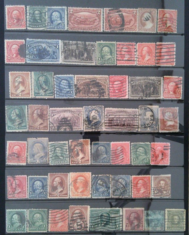 Small Collection US 19th Century Lot - Used | United States, Stamp ...