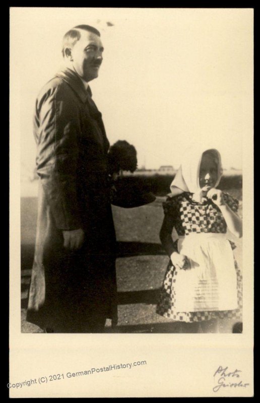 3rd Reich Germany Adolf Hitler 1934 Munich Airport Propaganda RPPC ...